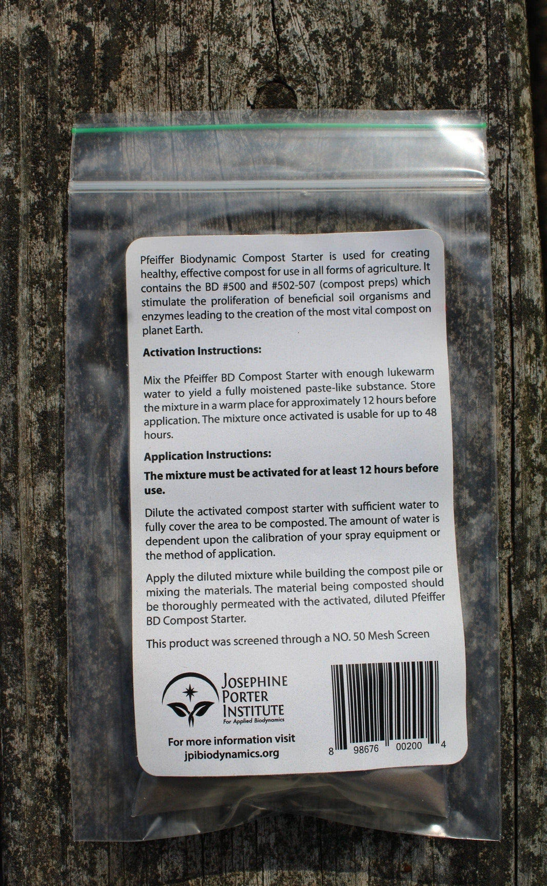 Biodynamic Pfeiffer™ Compost Starter